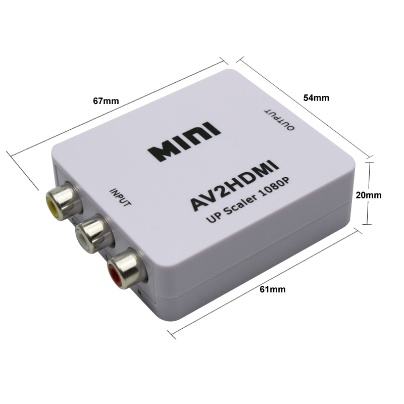 Mini AV to HDMI Converter Adapter | Gamer Fuss