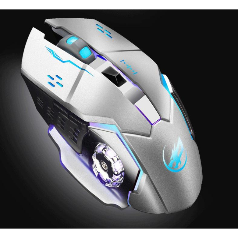 Wireless Rechargeable Silent Gaming Mouse | Gamer Fuss
