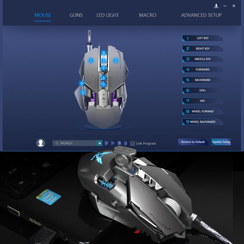 USB Wired LED Gaming Mouse | Gamer Fuss